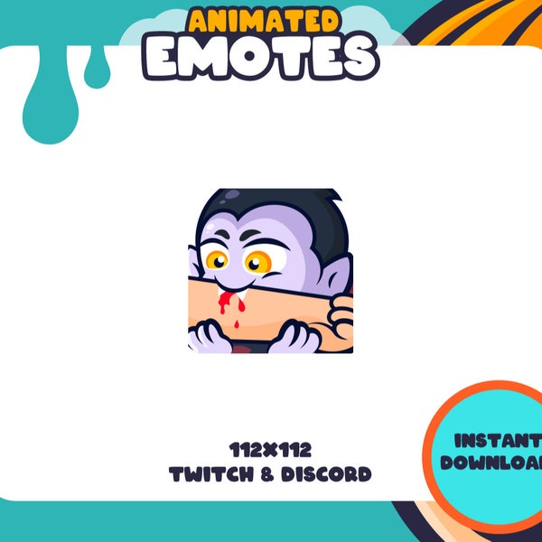 Bite Emote - Etsy