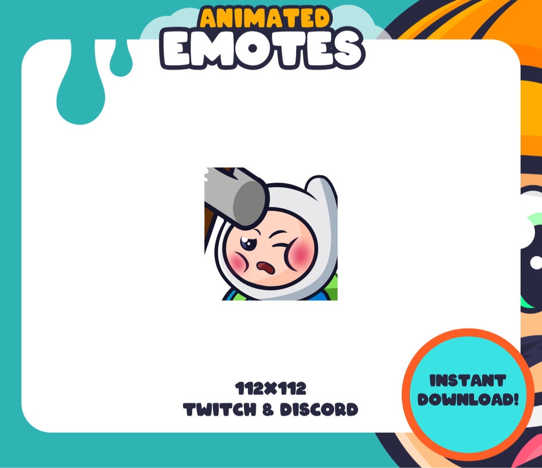 Animated Adventure Boy Bonk Emote | for Twitch, Discord and More ...