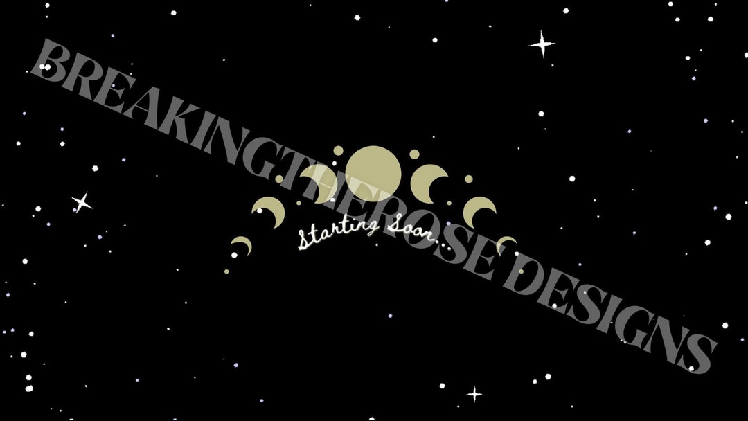 Moon Phases Twitch Scenes | Starting Soon | Ending Soon | Animated ...