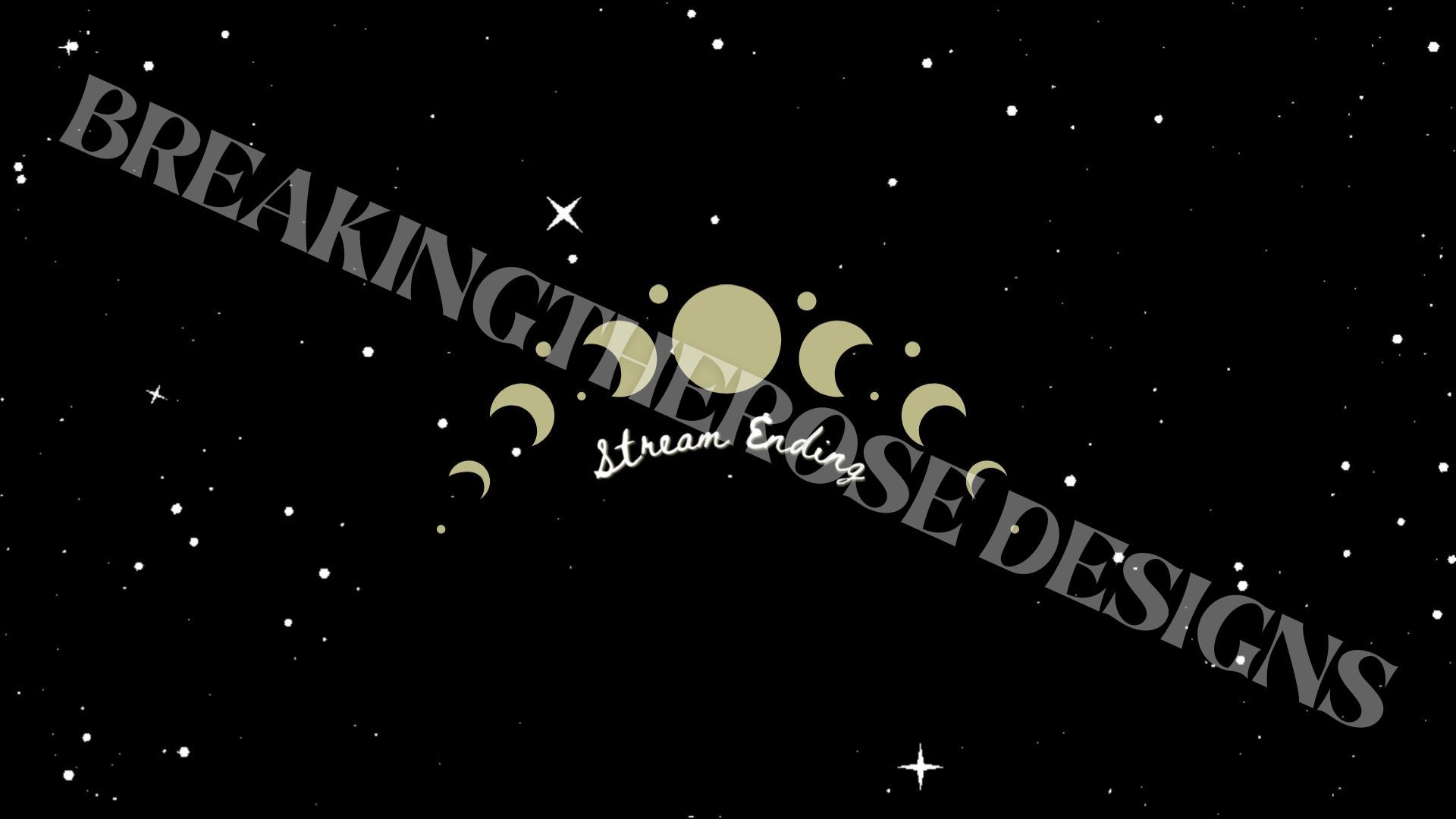 Moon Phases Twitch Scenes Starting Soon Ending Soon Animated Scene ...