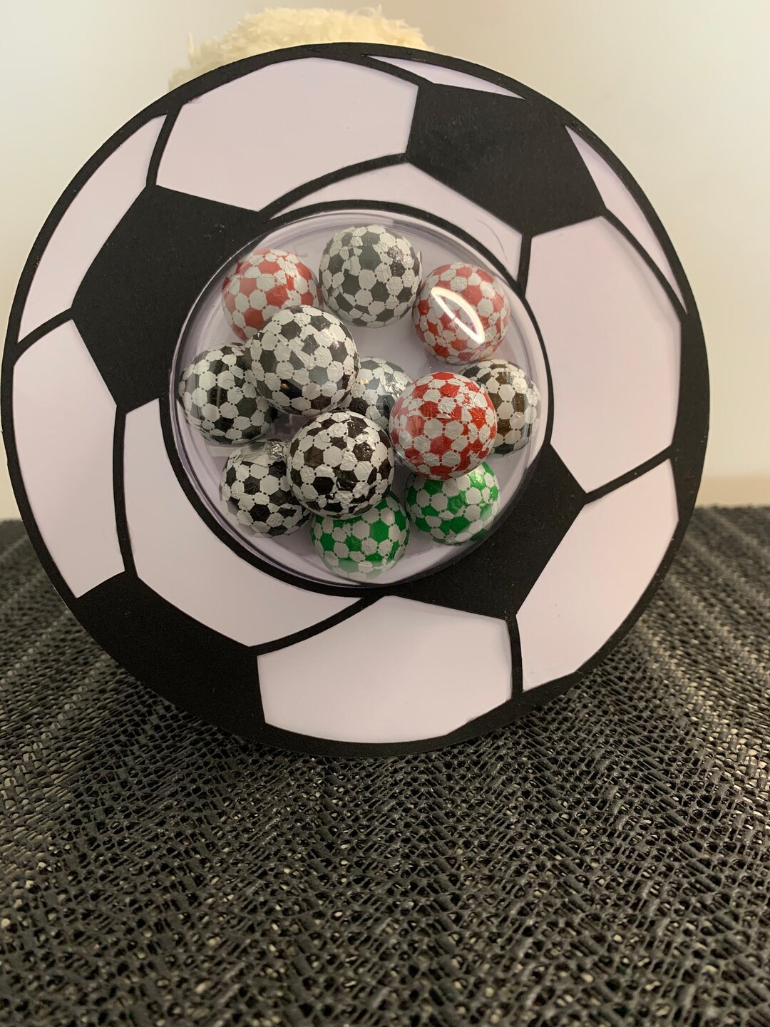 Football Sweetie Holder, Party Favour, Filled With Sweets, You Choose ...