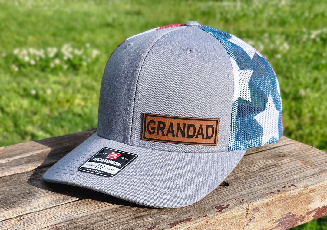 GRANDAD Hat, New Grandad Hat, American Flag Hat, Grandad Birthday Gift ...
