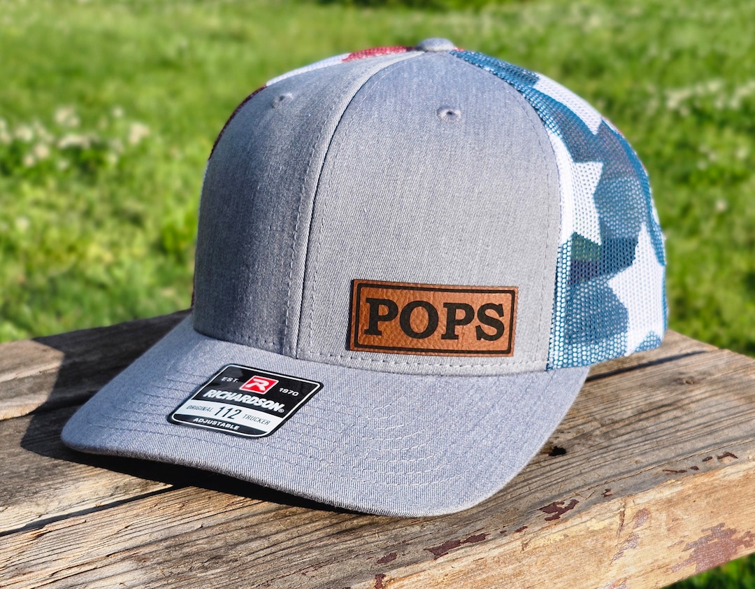 POPS Hat, Best Pops Gift, Richardson 112, New Pops Hat, Pops Cap ...