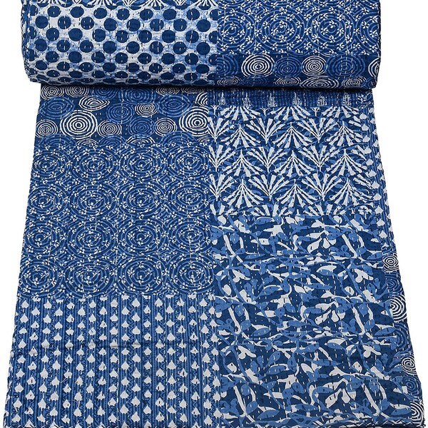 Indigo Kantha - Etsy