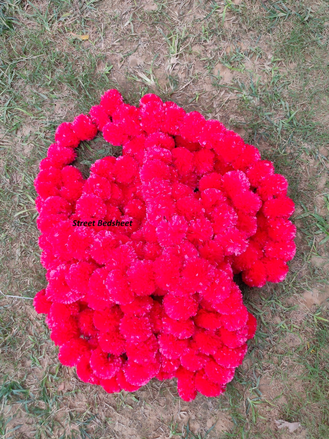 Sale ON Indian Marigold Flower Artificial Decorative Deepali Marigold ...