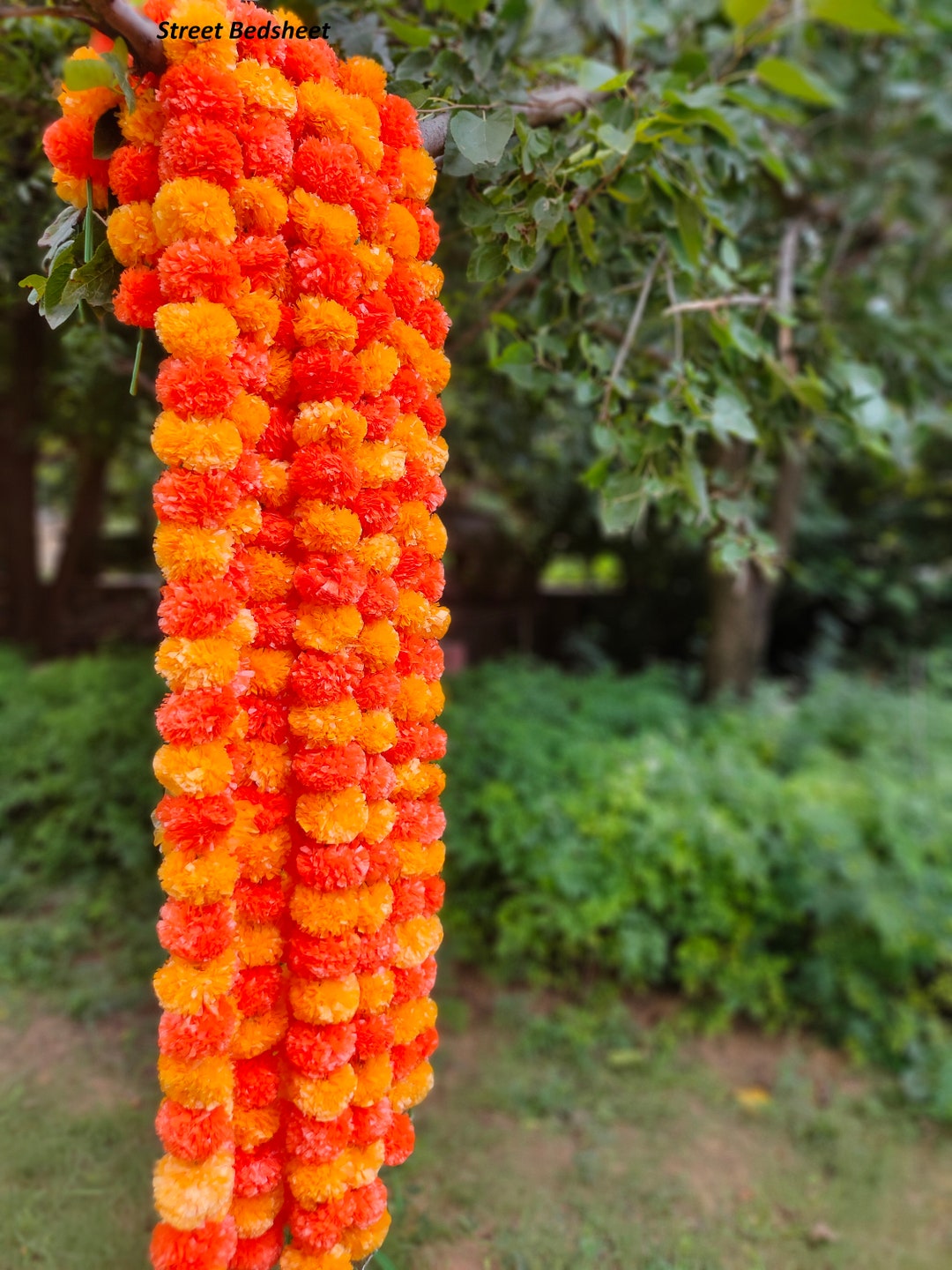 SALE ON Indian Marigold Flower Artificial Decorative Deewali Marigold ...