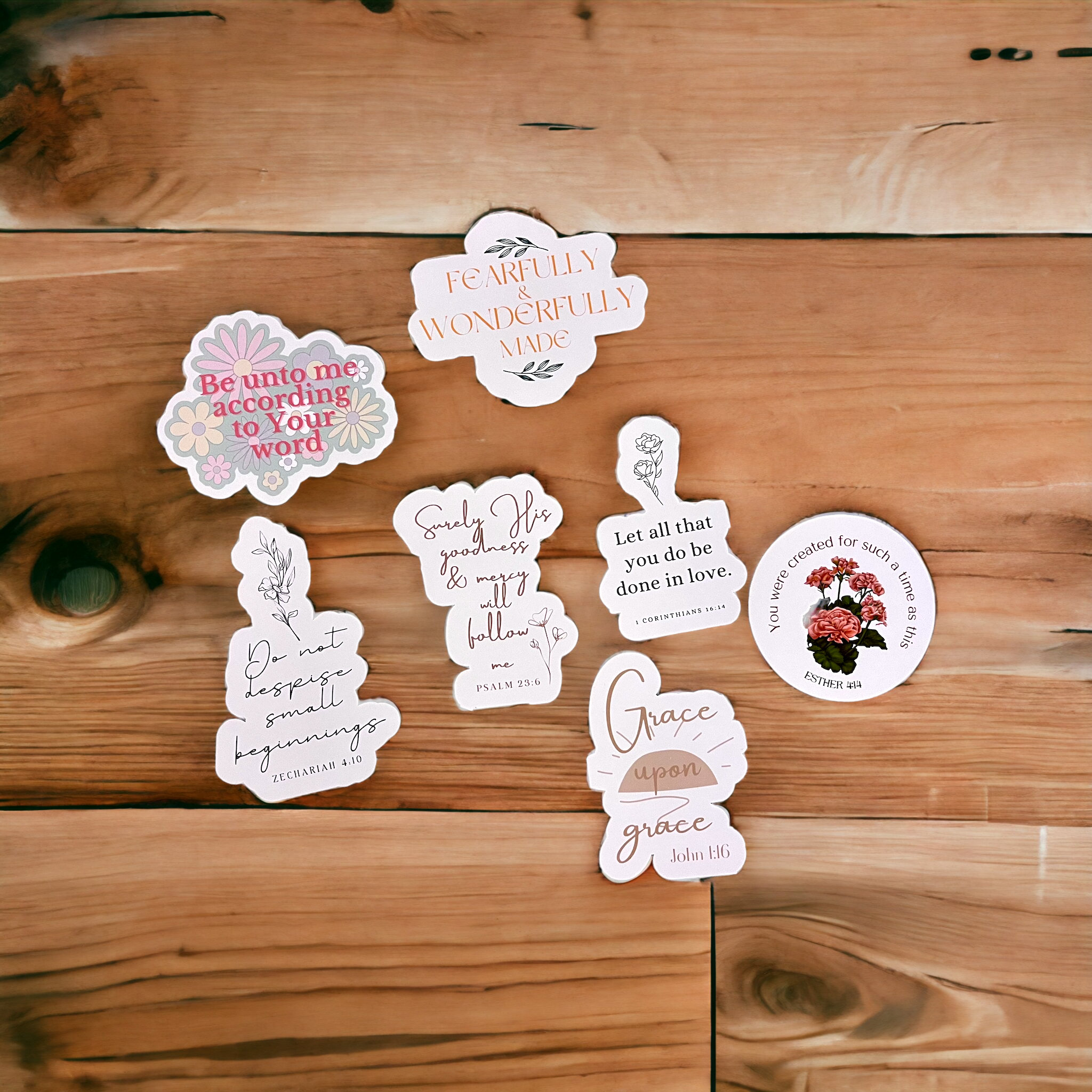 Christian Sticker Pack for Laptop Christian Sticker for Water Bottle ...