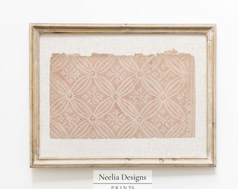 Neutral Vintage Wallpaper Pattern Vintage Pattern Digital Print Wall ...