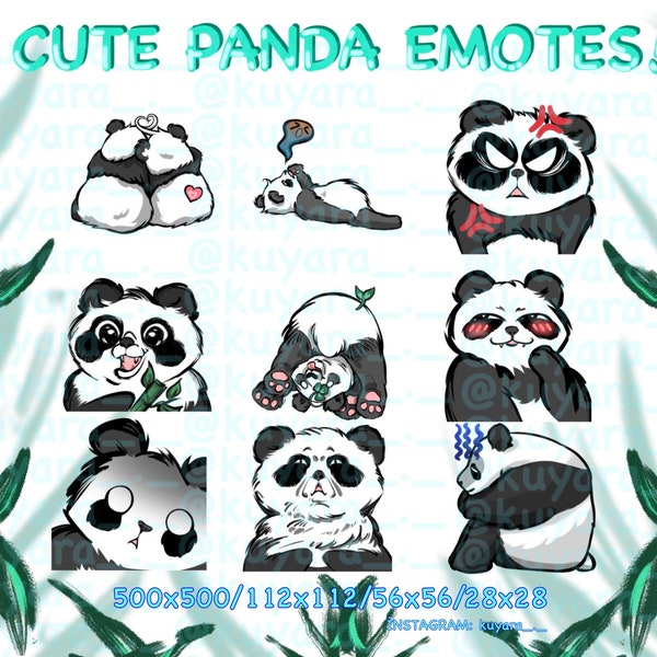 Emotes for Twitch 112x112 - Etsy