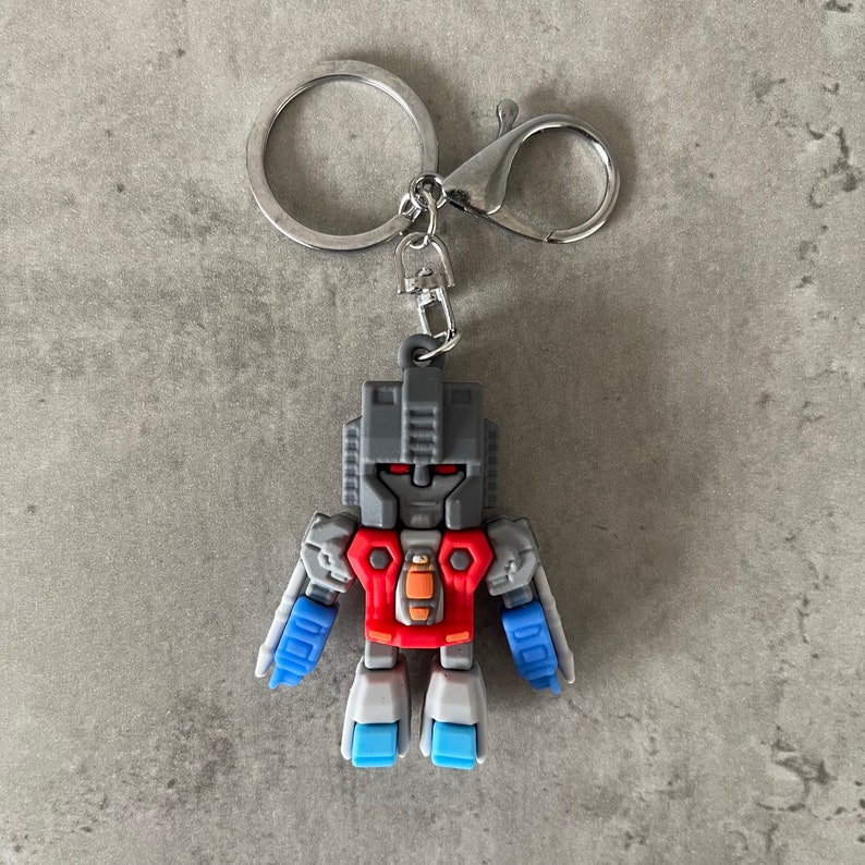 Transformers | 3D Keyring | Blue, Pink, Grey, Purple, Yellow & Red - Etsy