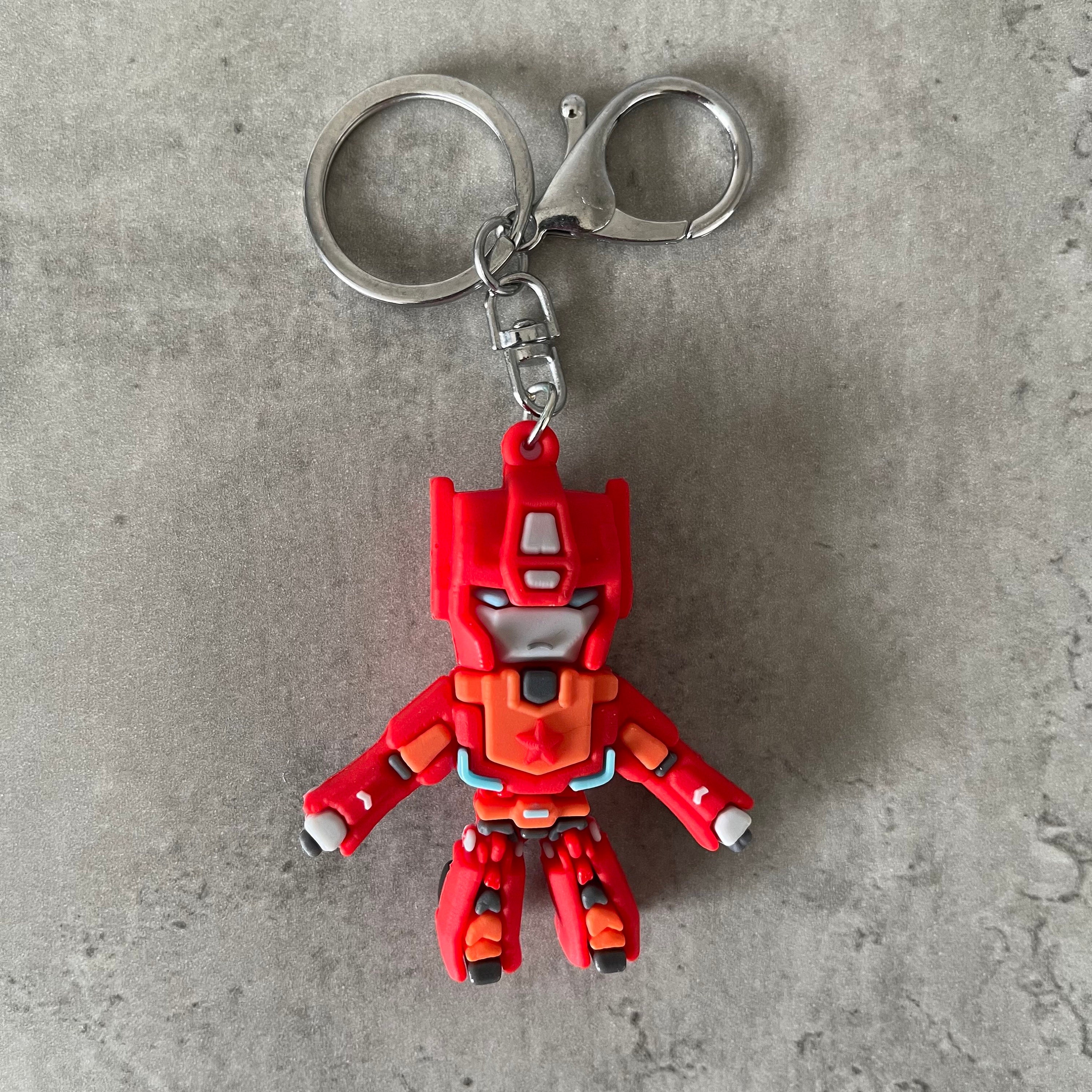 Transformers | 3D Keyring | Blue, Pink, Grey, Purple, Yellow & Red - Etsy