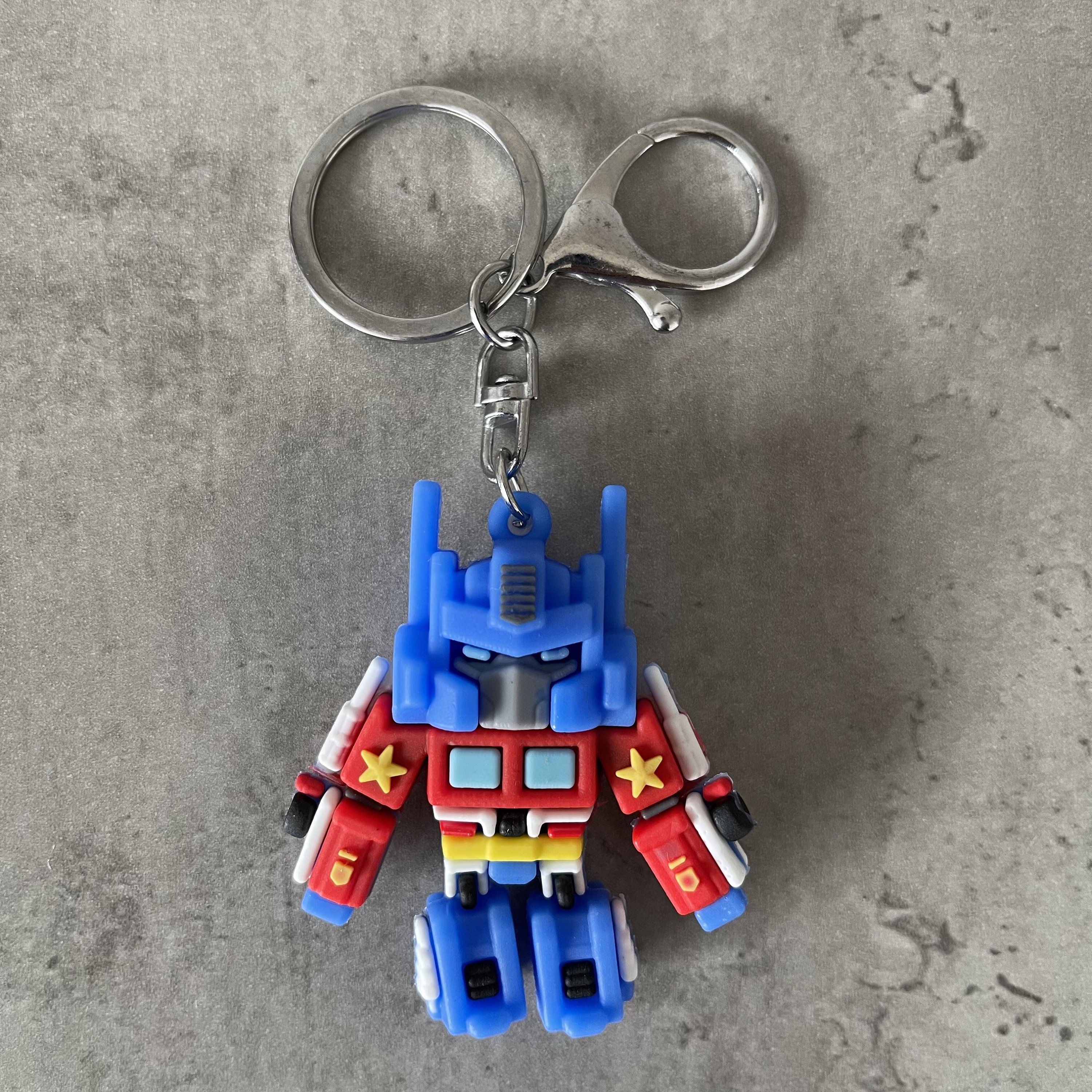 Transformers 3D Keyring Blue Pink Grey Purple Yellow & - Etsy