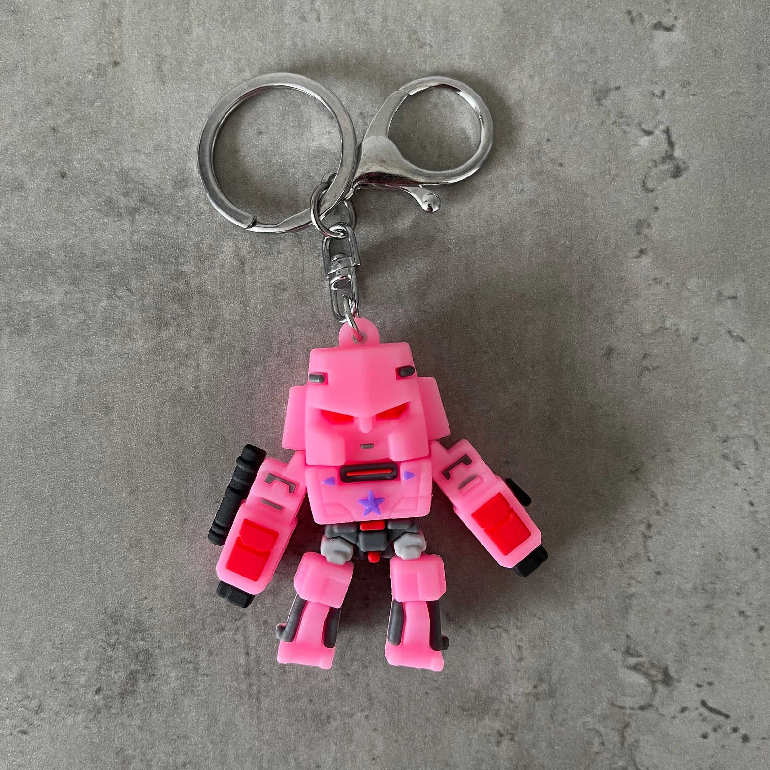 Transformers | 3D Keyring | Blue, Pink, Grey, Purple, Yellow & Red - Etsy