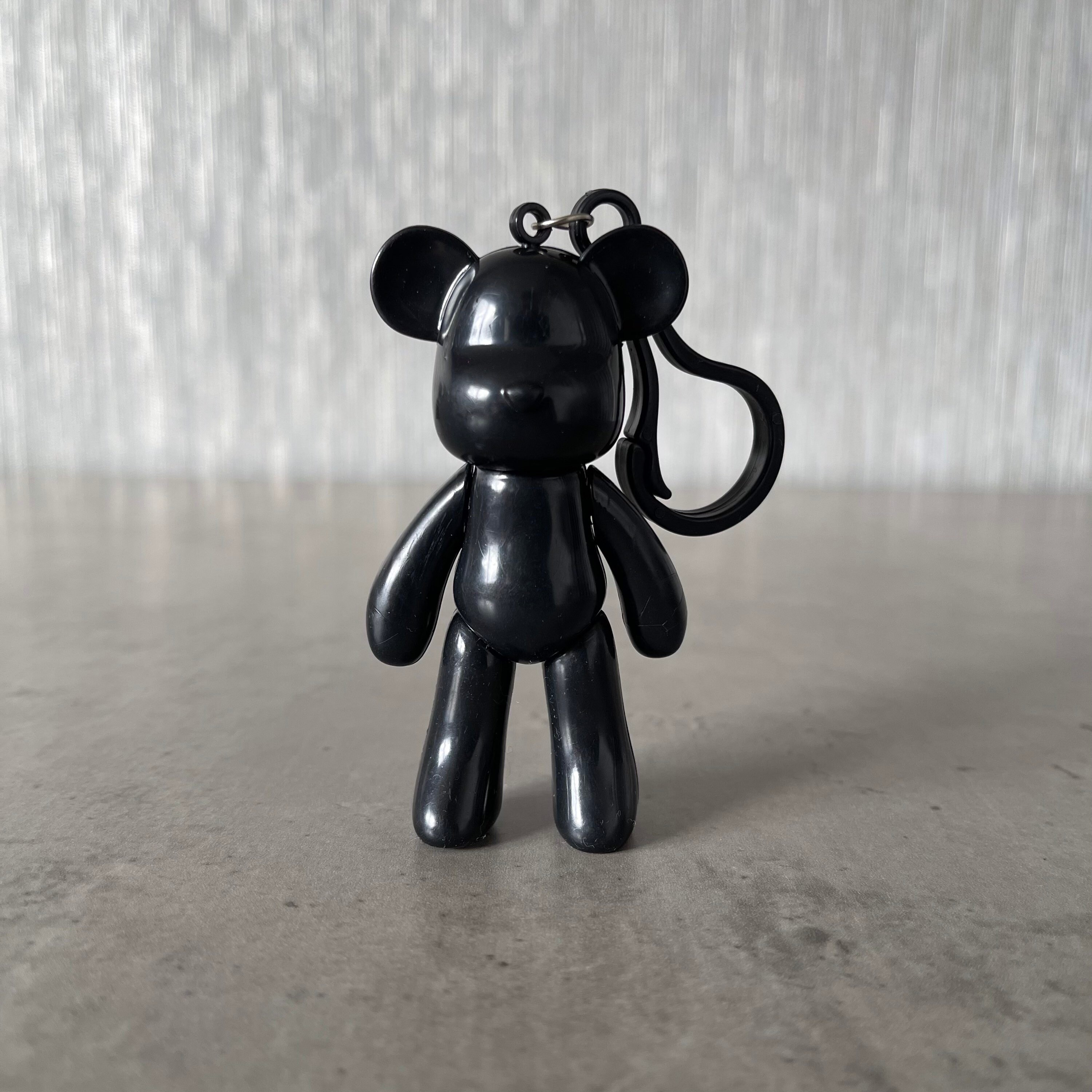 Bearbrick 3D Keyring Black, Red & White - Etsy