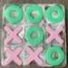Custom Resin Tic Tac Toe Board With Personalized X's/o's & Swirl Board ...