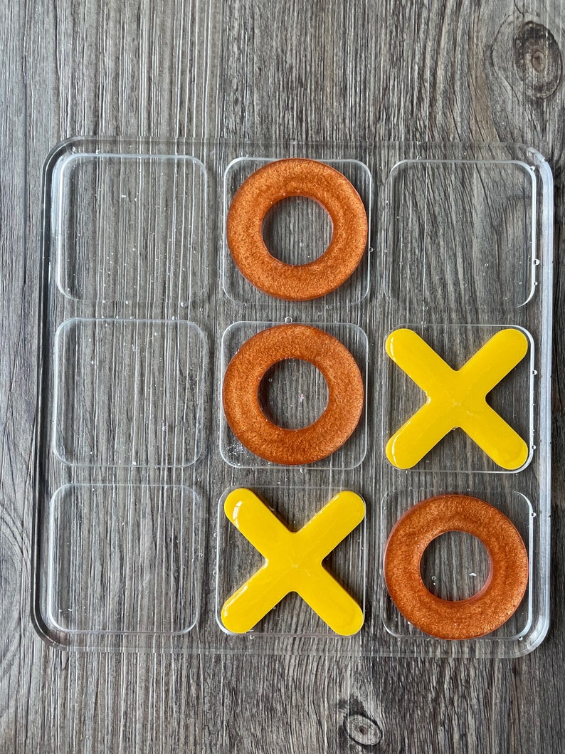 Custom Resin Tic Tac Toe Board Game, Wedding Decor, Home Décor ...