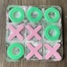 Custom Resin Tic Tac Toe Board With Personalized X's/o's & Swirl Board ...