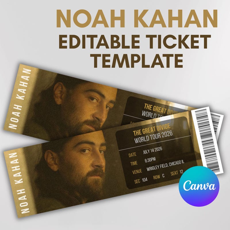 Noah Kahan Merch the Great Divide - Etsy
