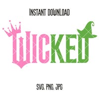 Perfectly Wicked Svg, Halloween Villains Svg, Witches Svg, Checkered ...