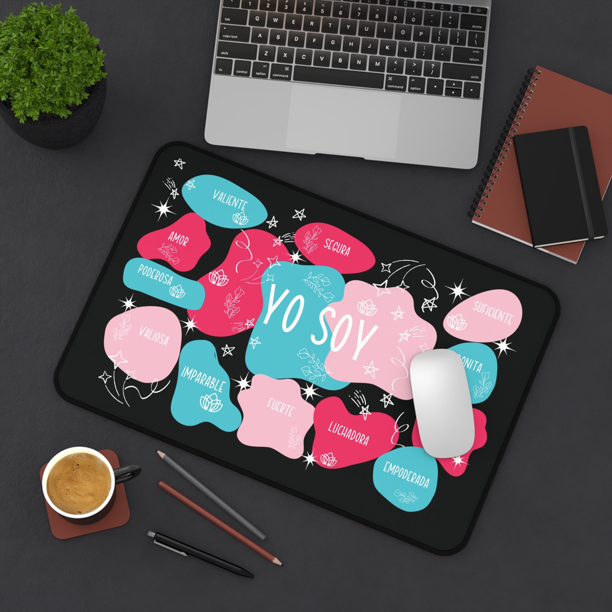 Cute Desk Mat Spanish Mental Health Latinx Hispanic Desk Mat Daily ...