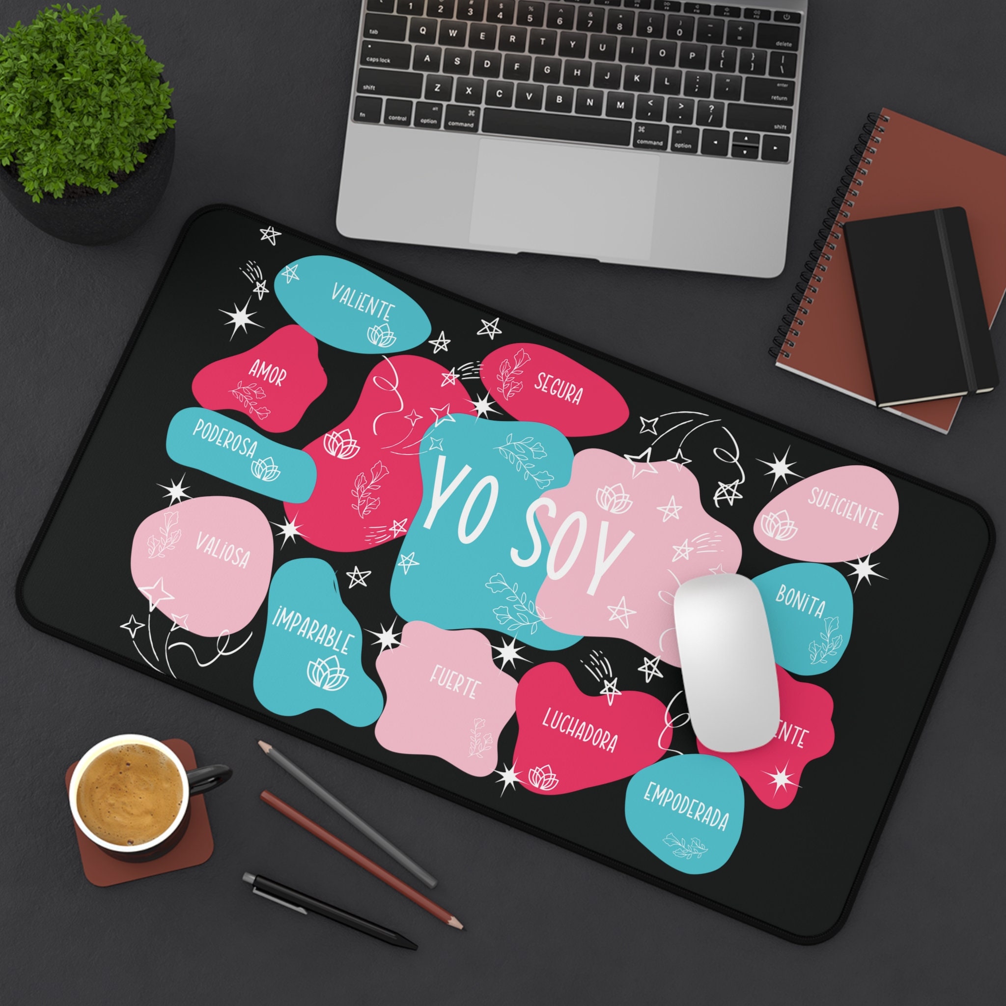 Cute Desk Mat Spanish Mental Health Latinx Hispanic Desk Mat Daily ...
