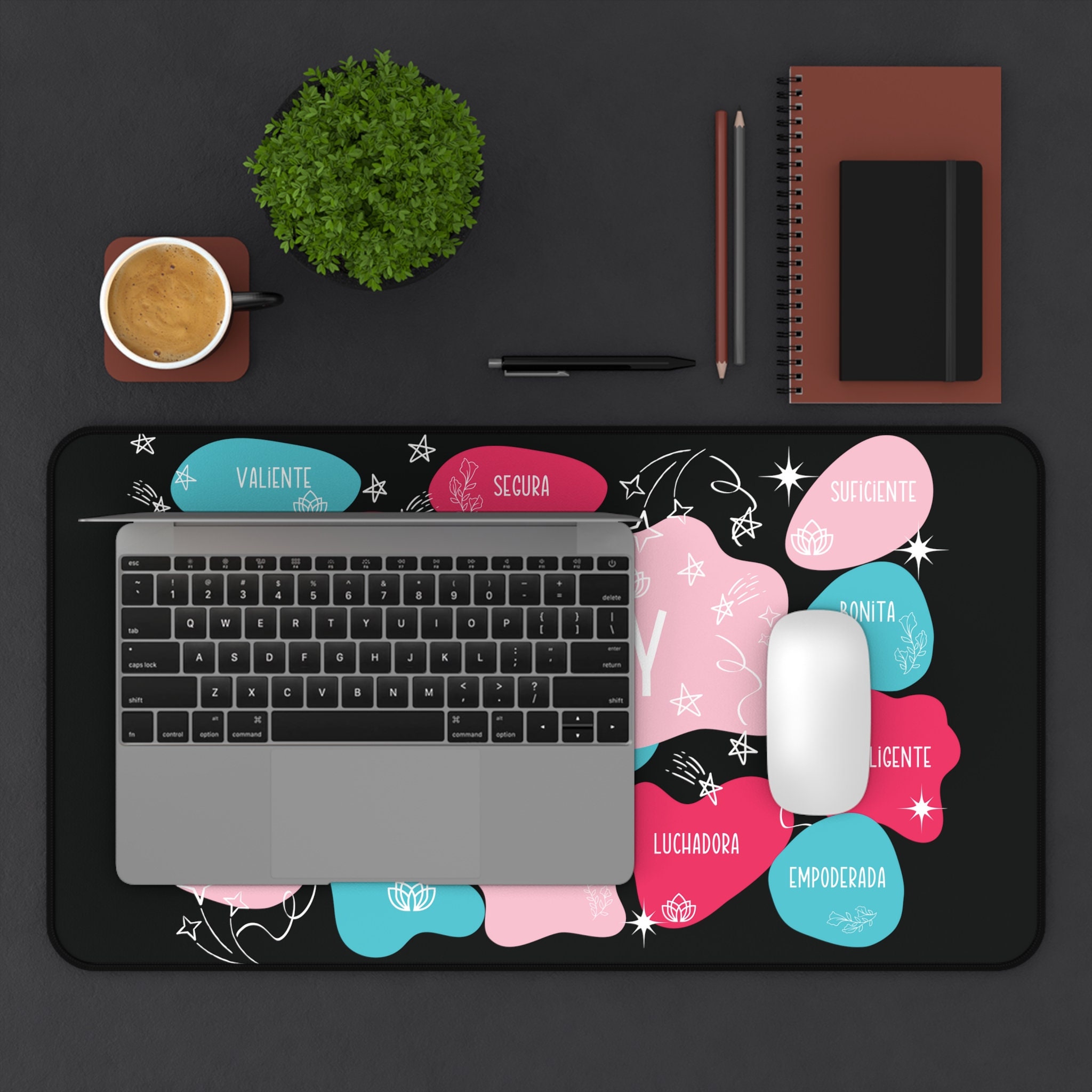 Cute Desk Mat Spanish Mental Health Latinx Hispanic Desk Mat Daily ...