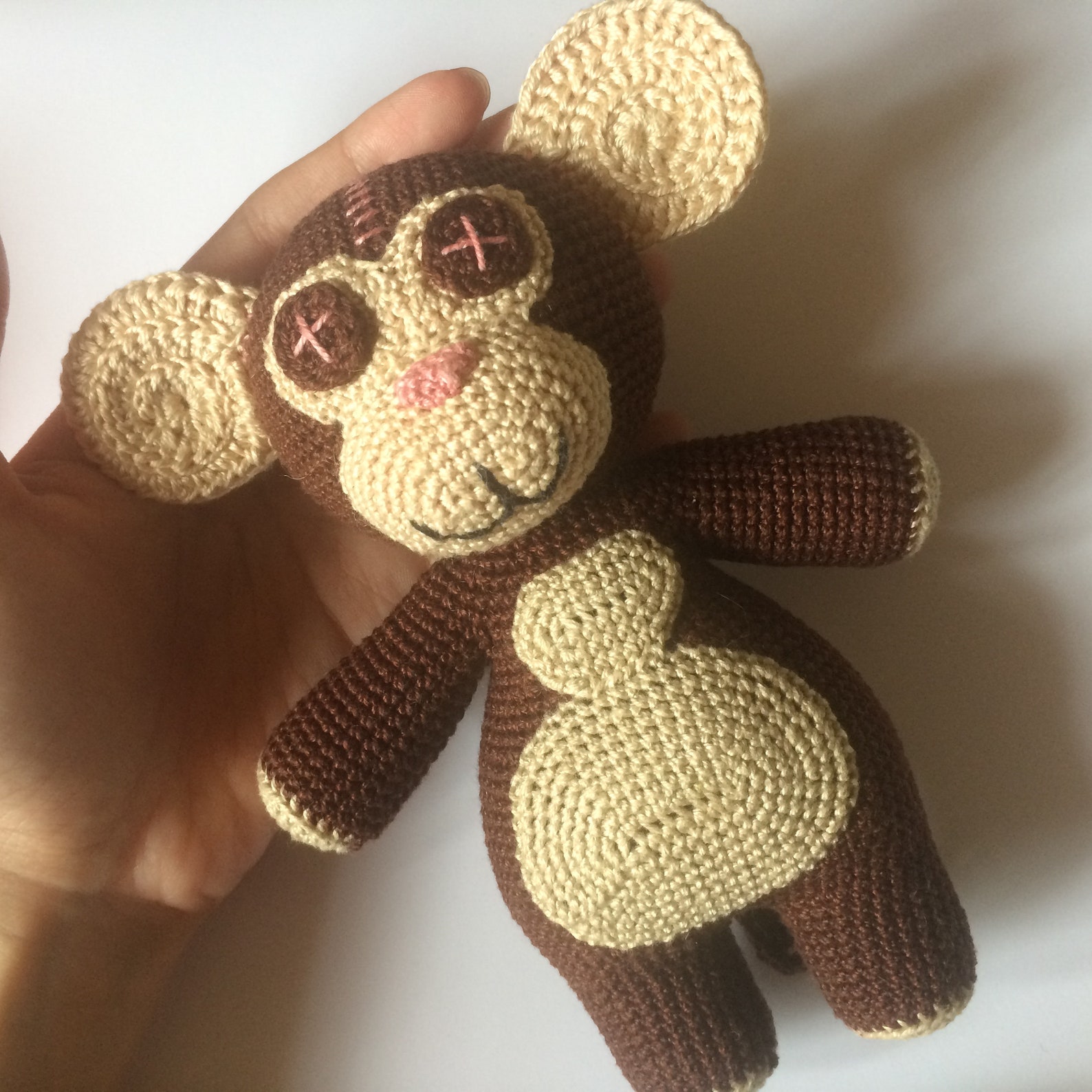 Brown Monkey [digital Crochet Pattern ONLY] - Etsy