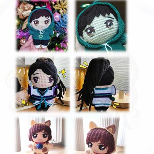 Chibi Doll PATTERN [BASE ONLY] Amigurumi - Nuigurumi Inspired - Etsy