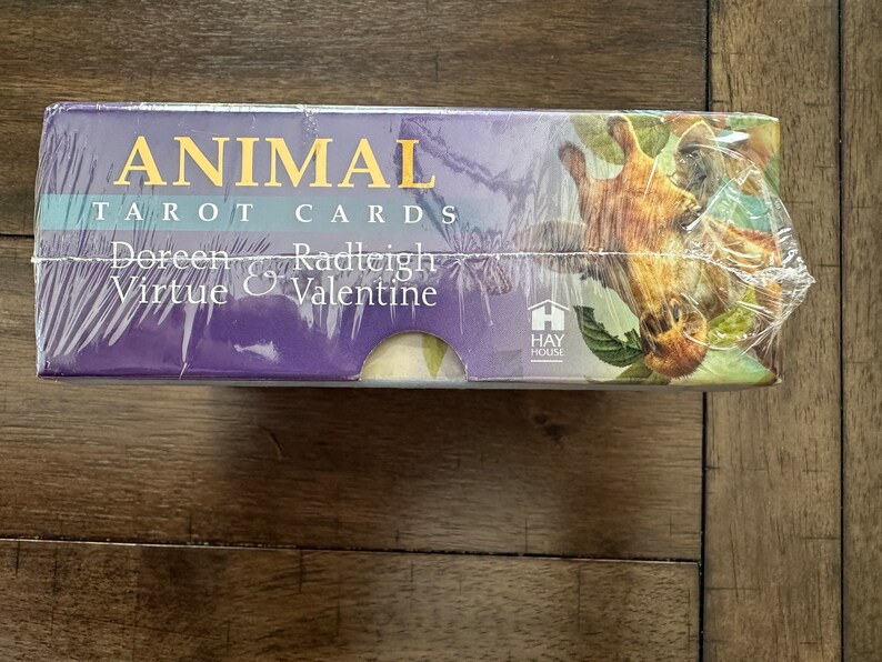 Rare OOP Factory Sealed Animal Tarot Deck by Doreen Virtue - Etsy