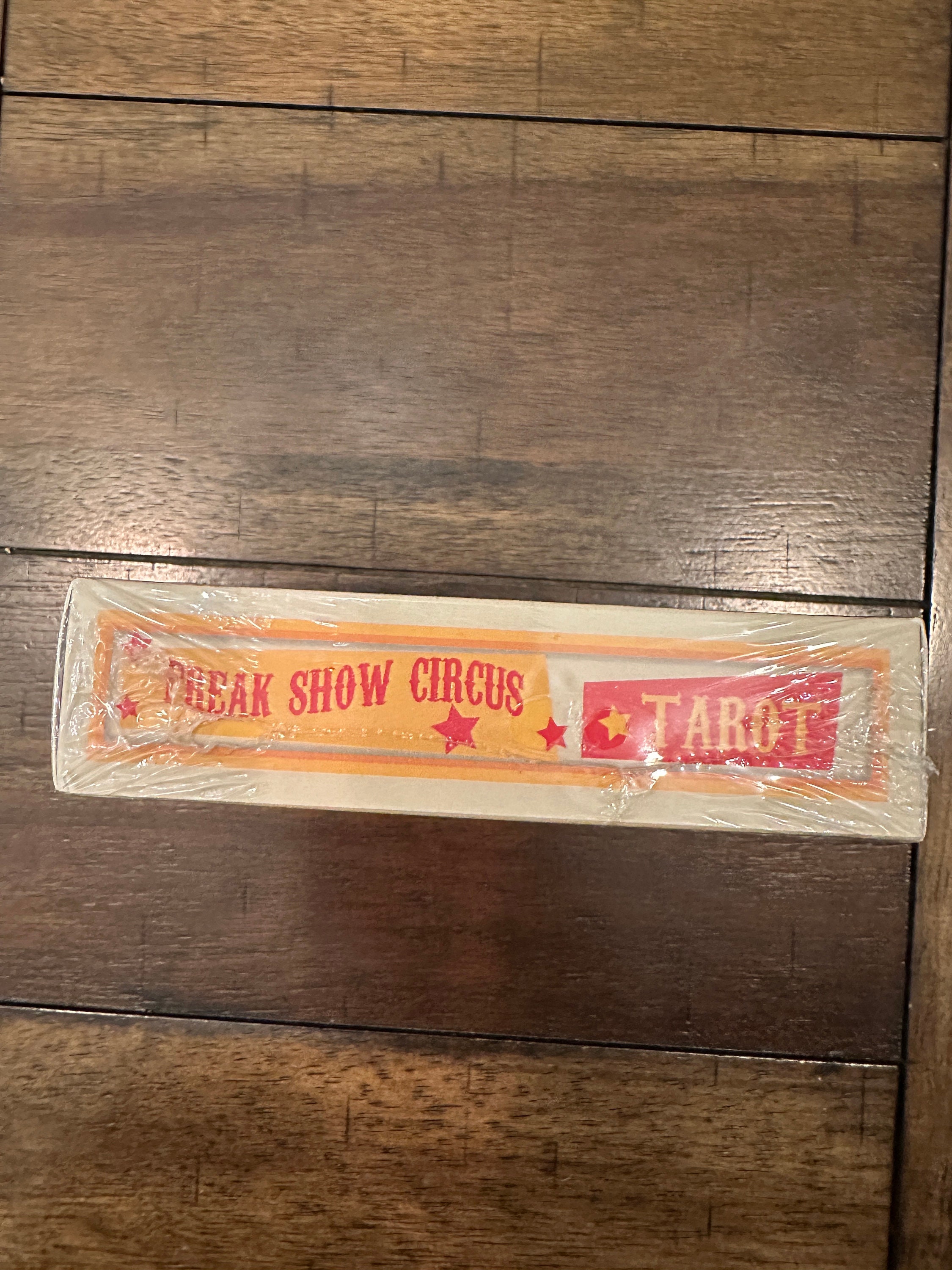 Factory Sealed Original Deck. First Printing. Freak Show Circus - Etsy