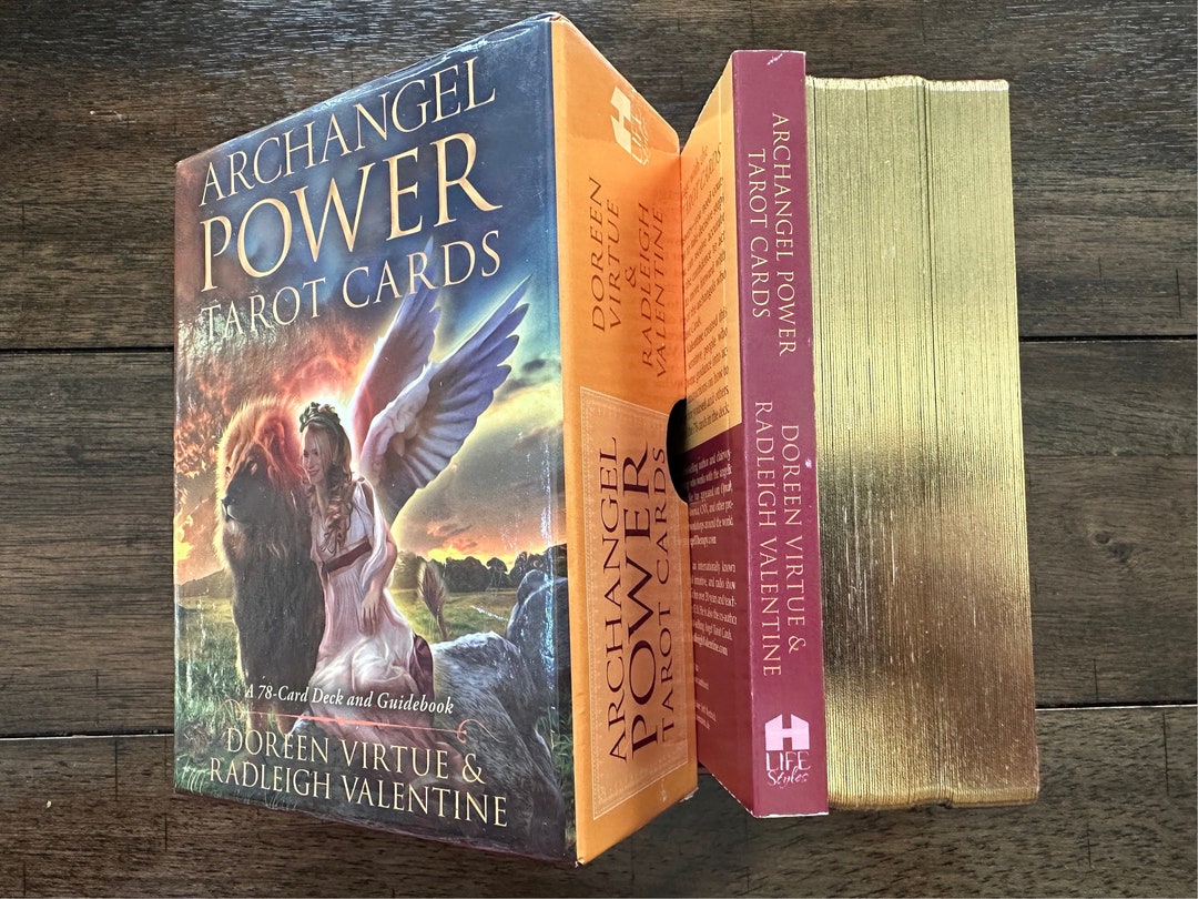 OOP Rare Archangel Angel Power Tarot Cards - Etsy