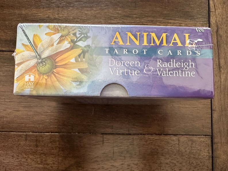 Rare OOP Factory Sealed Animal Tarot Deck by Doreen Virtue - Etsy