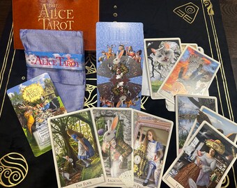 Alice the Wonderland Oracle Deck and Guidebook - Etsy