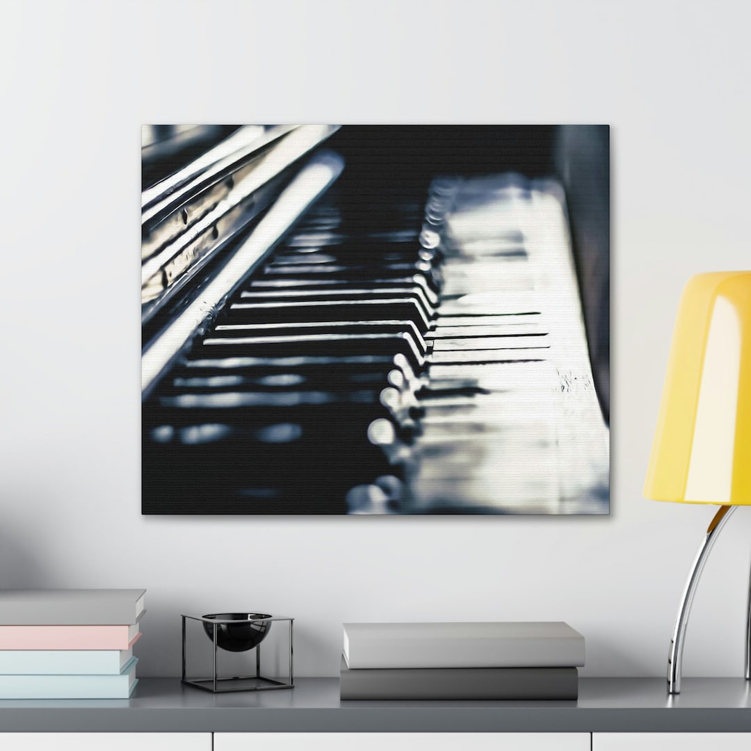 Canvas Piano Keys Wall Art to Transform Your Home Decor Custom ...