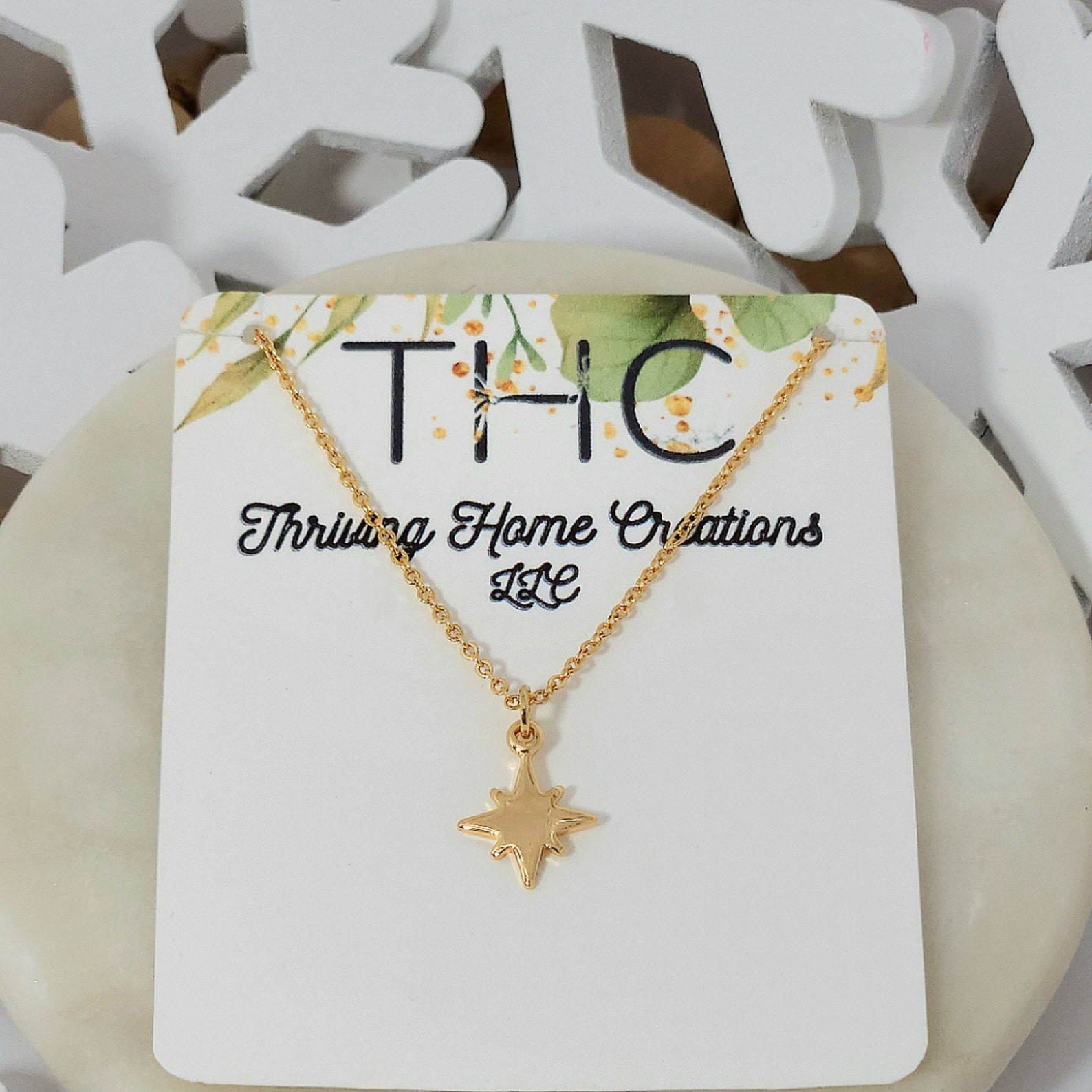 Belen Star Necklace, Christmas Star Necklace, Bethlehem Star Necklace ...