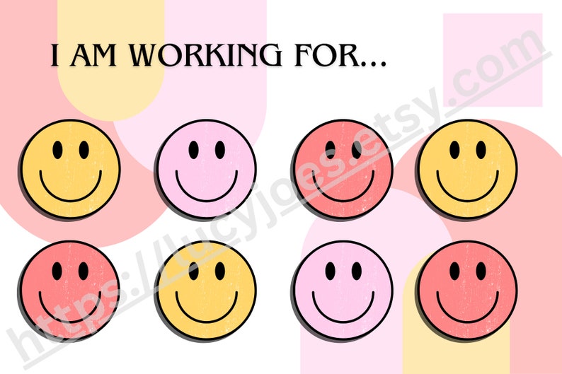 PINK Smile Token Board - Etsy