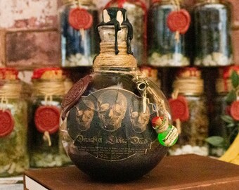 Draught of Living Death Potion Label - Etsy