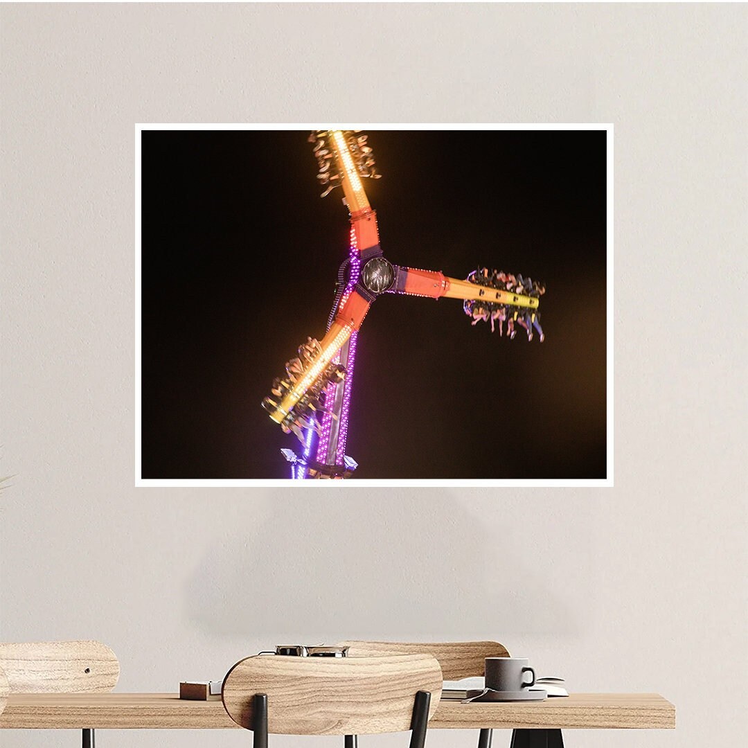 State Fair Ride Wall Art State Fair of Texas Print Digital Download ...