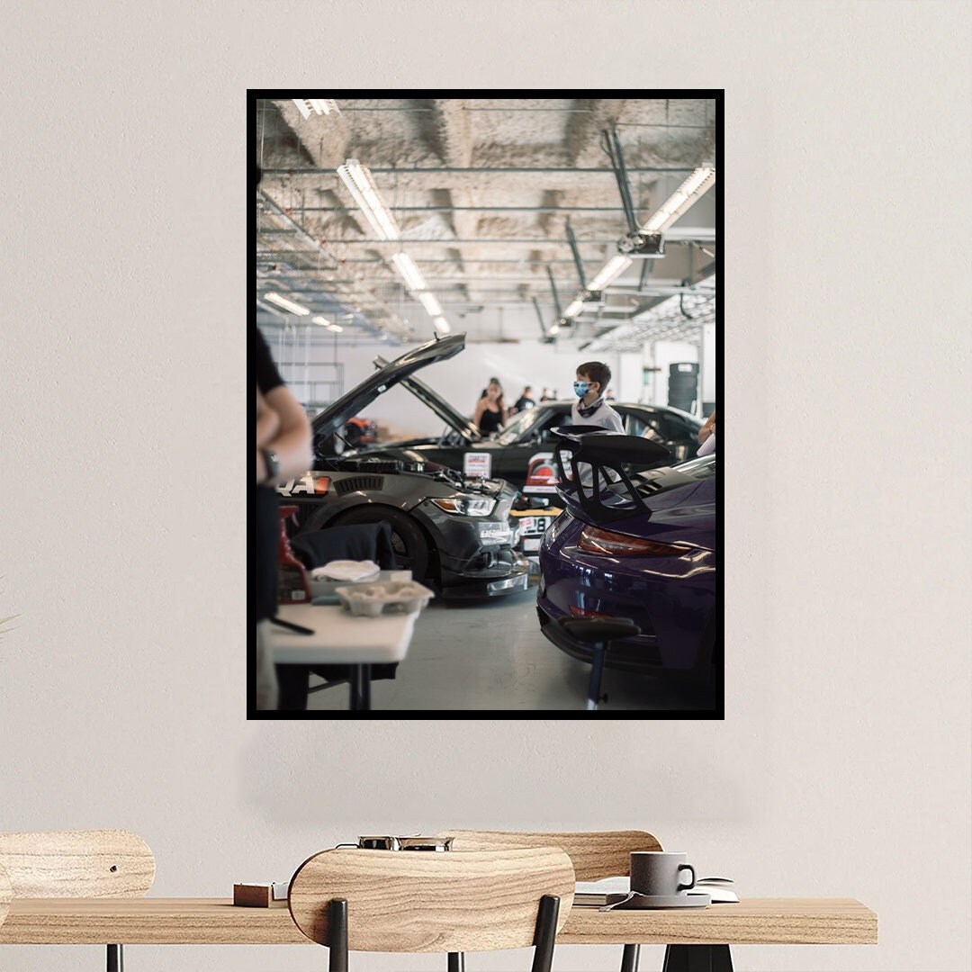 Tuner Car Garage Print Garage Print Cars Print Car Photography Wall Art ...