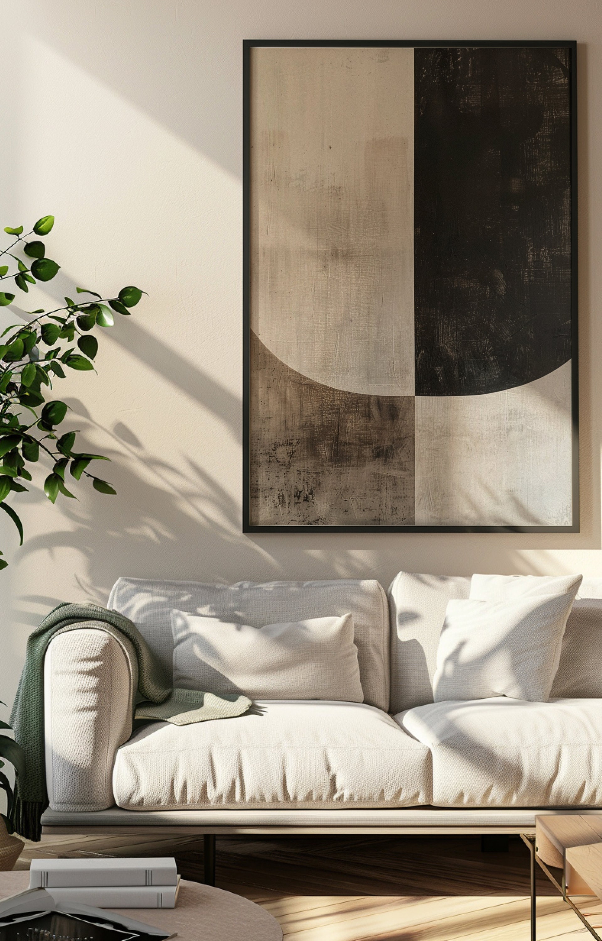 Serene Japandi Wall Art, Harmonize Your Space With Minimalist Prints ...