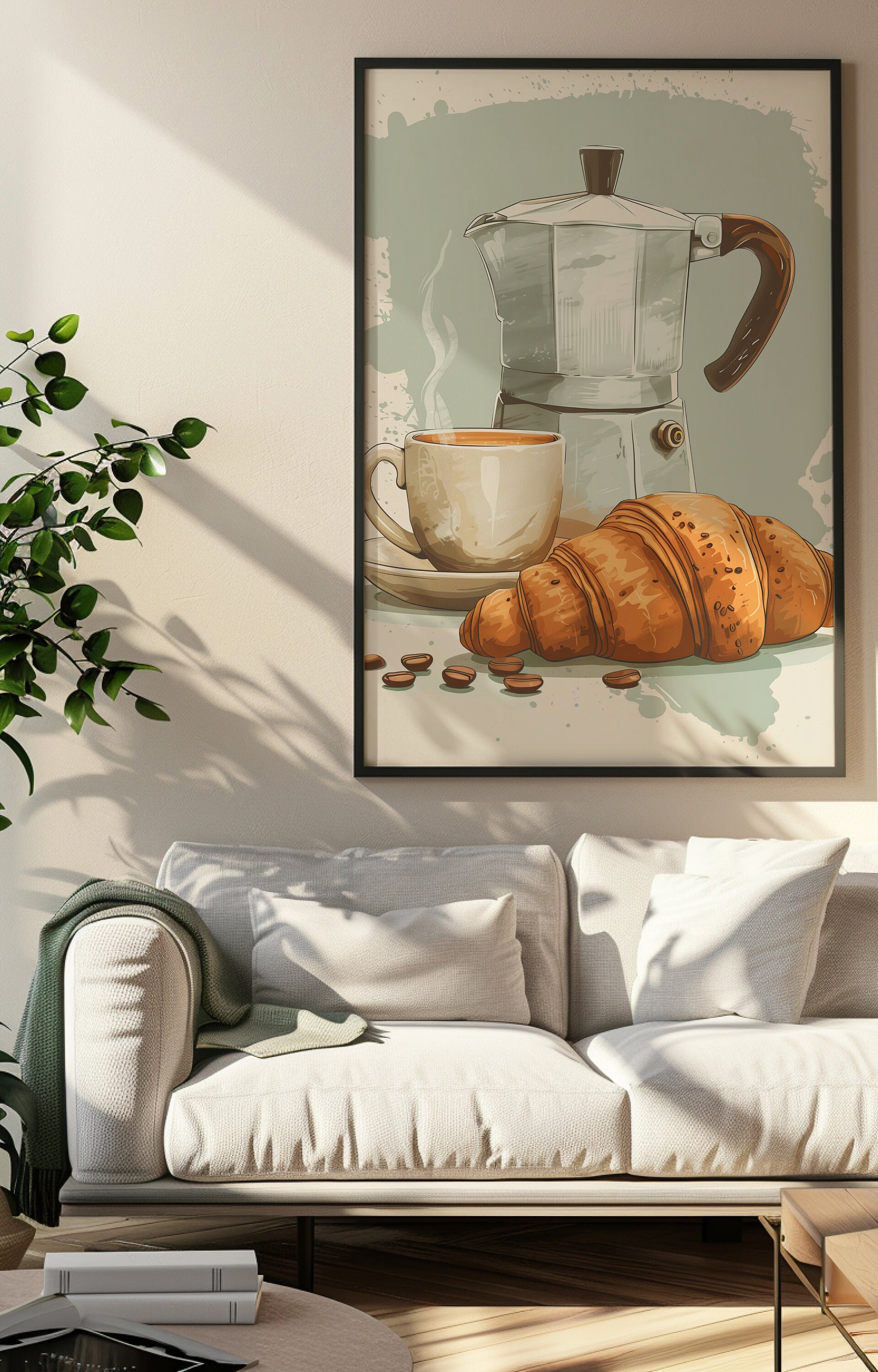 Coffee Time Poster, Stylish Wall Art for Caffeine Enthusiasts, Perfect ...
