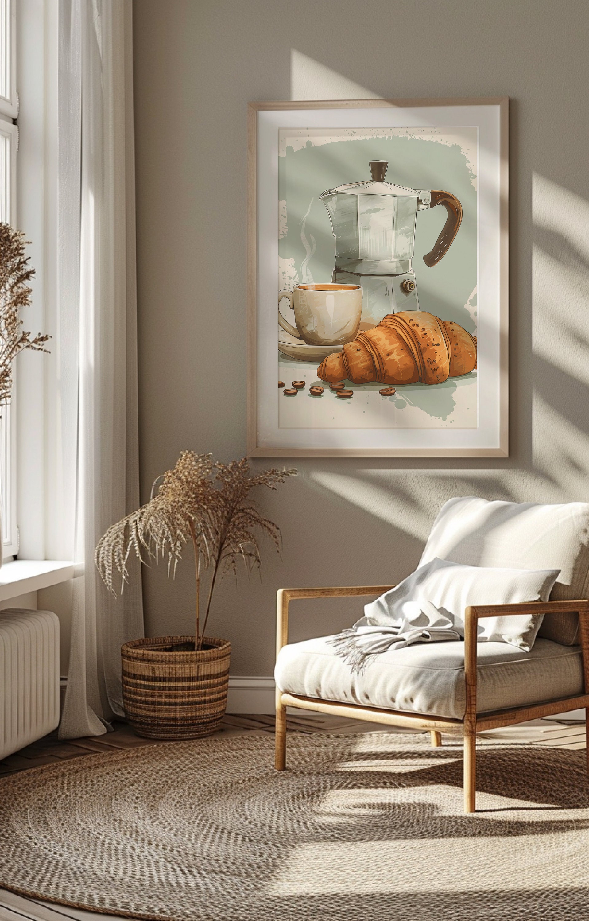 Coffee Time Poster, Stylish Wall Art for Caffeine Enthusiasts, Perfect ...