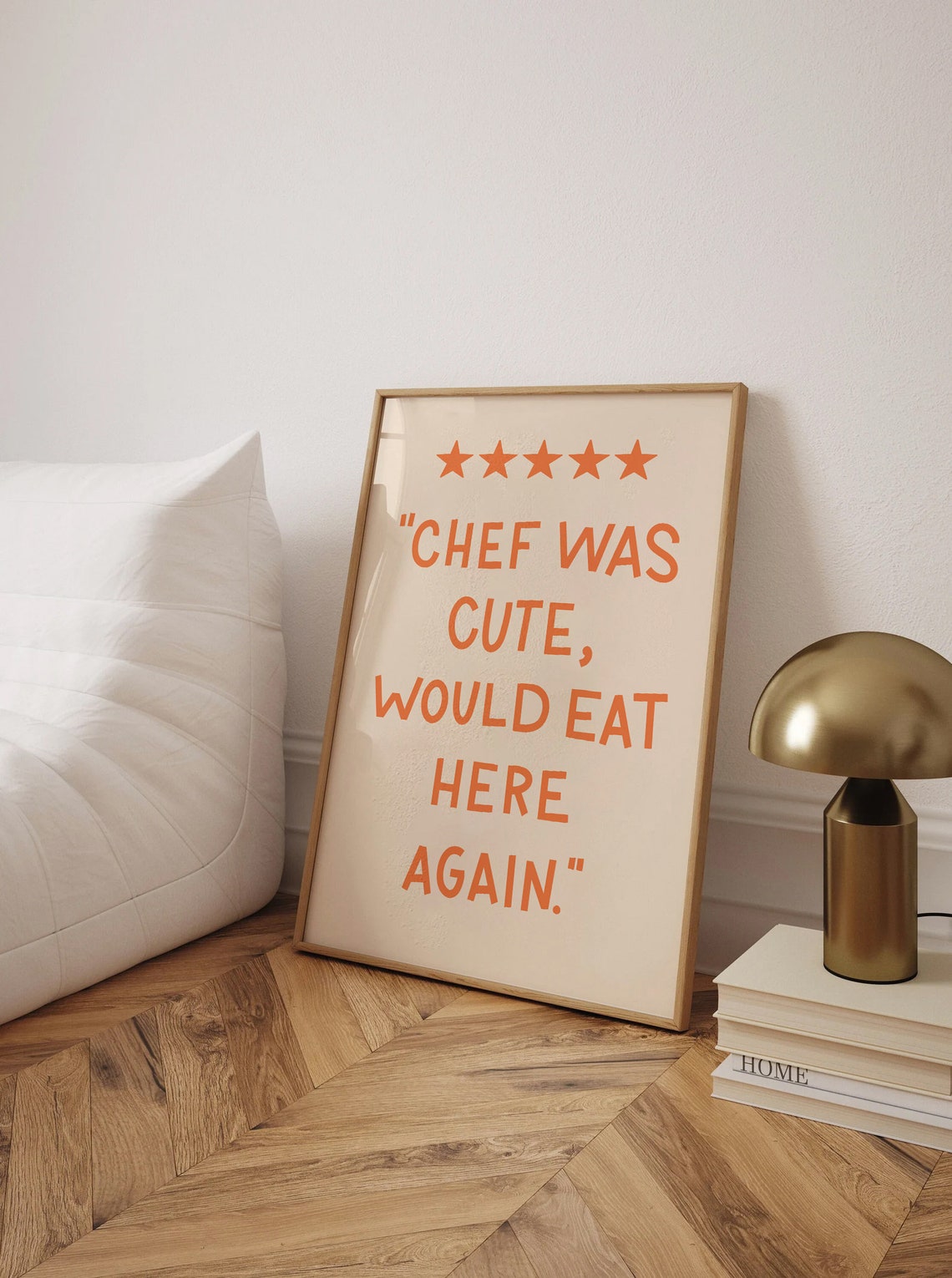 Aesthetic Kitchen Decor Cute Cooking Art Kitchen Wall Art, Chef Print ...