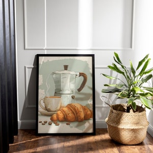 Coffee Time Poster, Stylish Wall Art for Caffeine Enthusiasts, Perfect ...