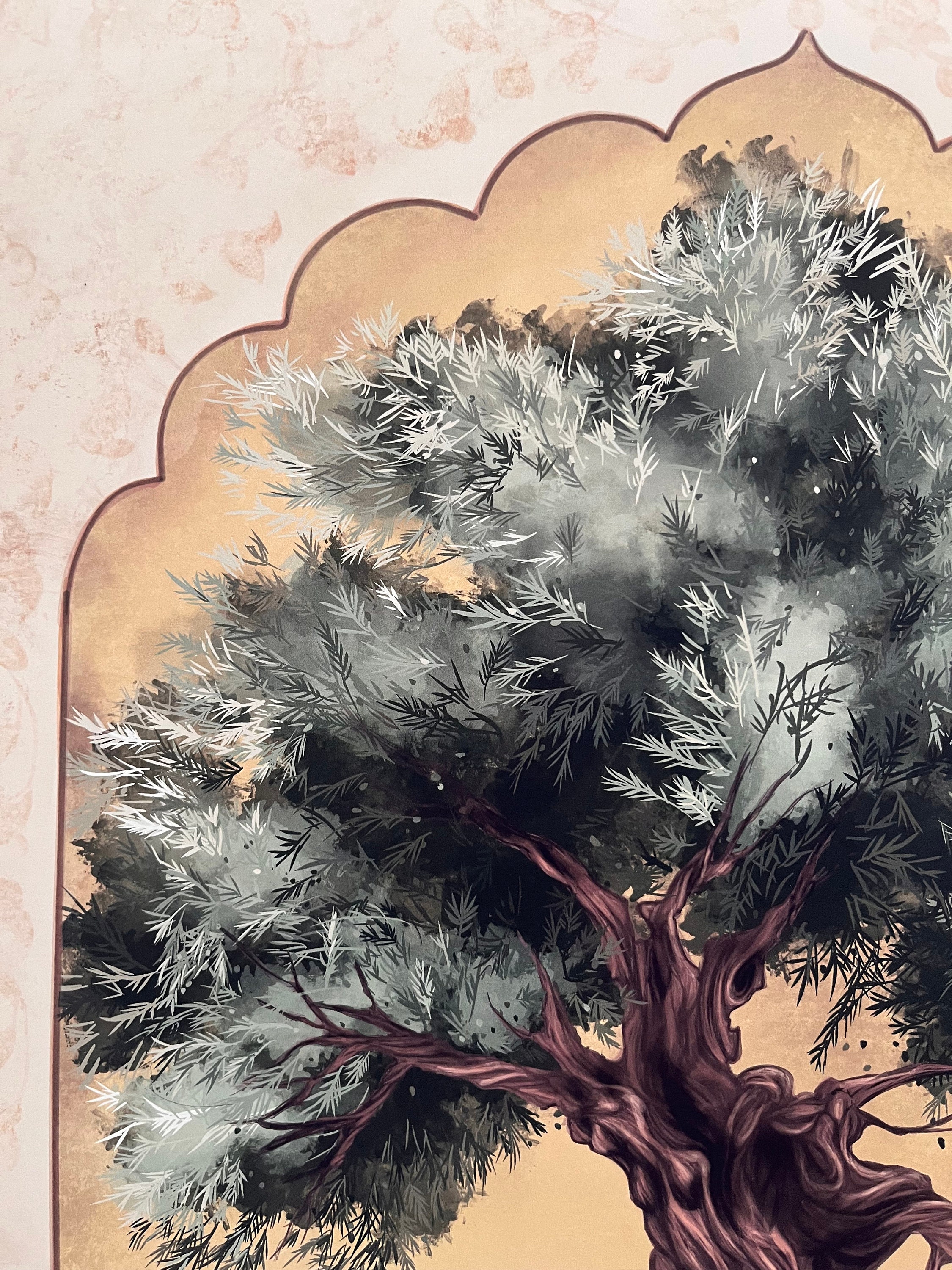 Blessed Olive Tree - Islamic Wall Art - Quran Art - Modern Islamic Art ...