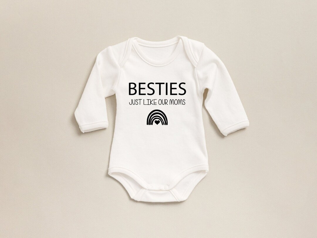 Besties Just Like Our Moms Baby Romper, Matching Baby Outfits, Baby ...