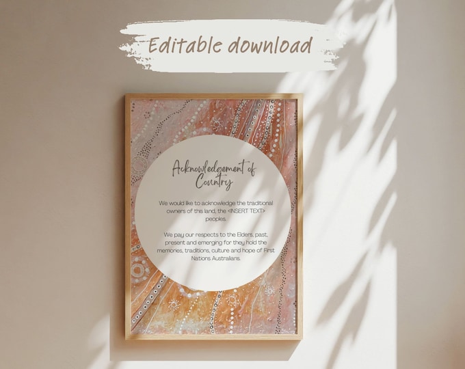 Indigenous Acknowledgement of Country | Daycare Schools Play Rooms ...