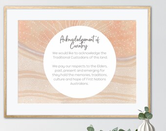 Acknowledgement of Country - Etsy Australia