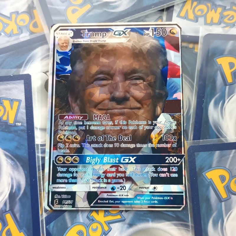 President Trump Trading Cards - Etsy
