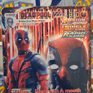 Deadpool Pokemon Card - Etsy